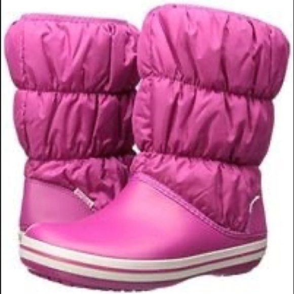 CROCS | Shoes | Crocs Womens Winter Puff Boots Different Sizes Get ...